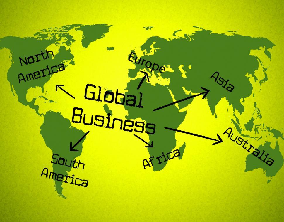 Free Stock Photo of Global Business Indicates Globe Planet And ...