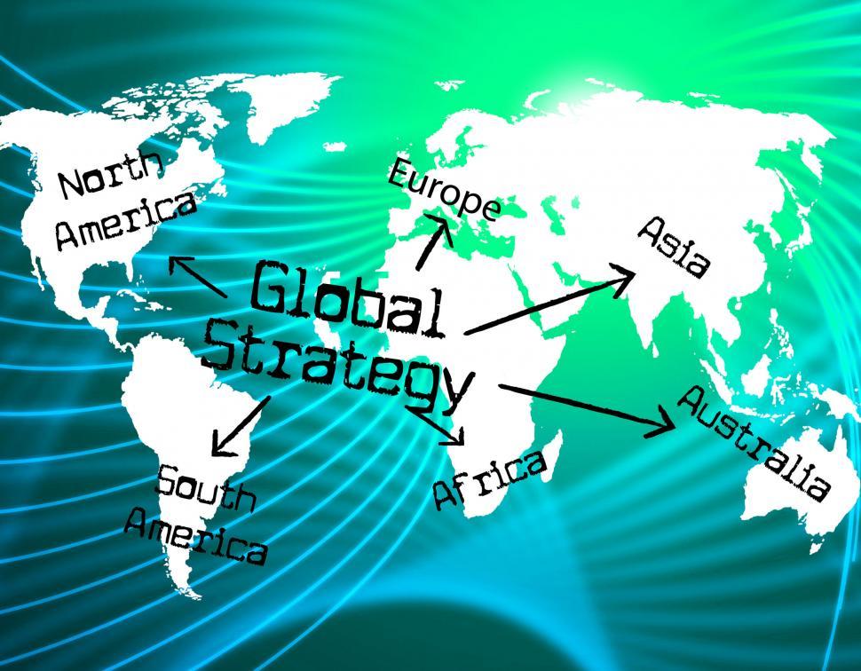 Free Stock Photo of Global Strategy Shows Worldwide Globe And Earth ...