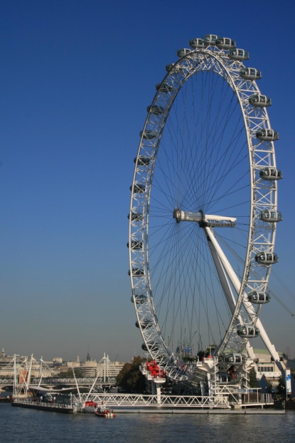 Free Stock Photo of Ferris Wheel in Middle of Water | Download Free ...