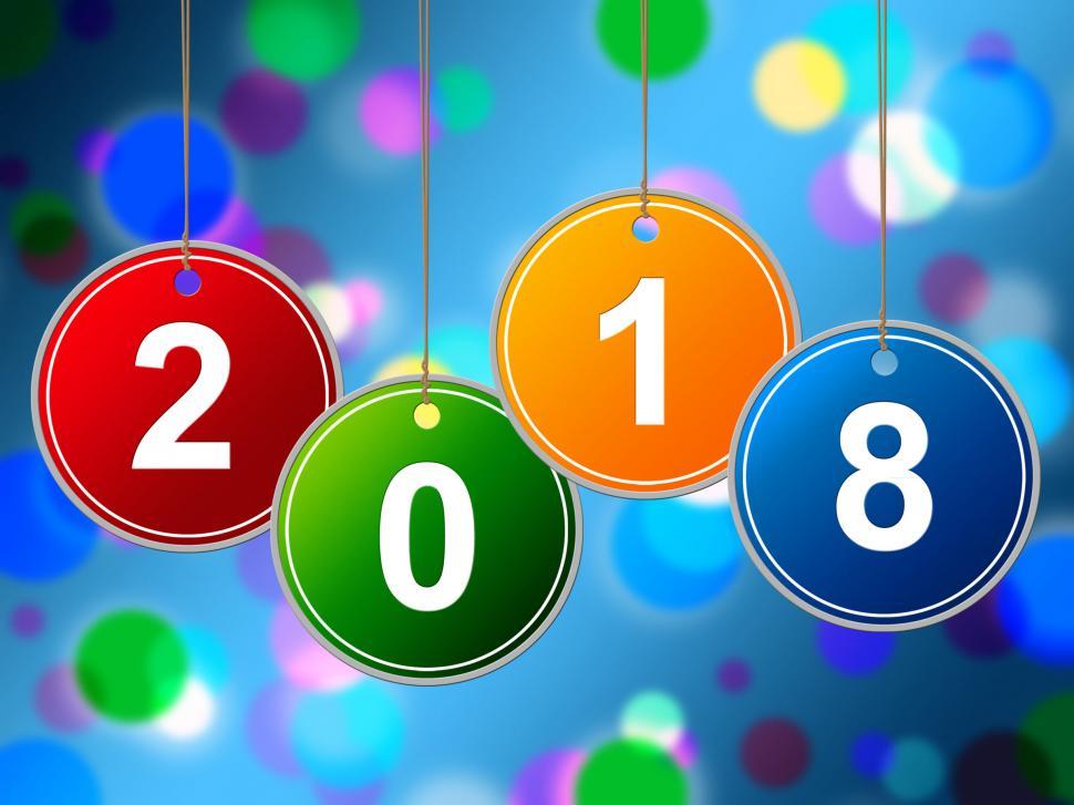 Free Stock Photo of New Year Shows Two Thosand Eighteen And Annual ...