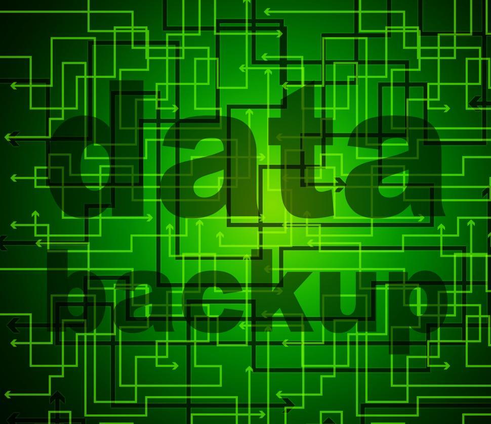 Free Stock Photo of Data Backup Means File Transfer And Archives ...