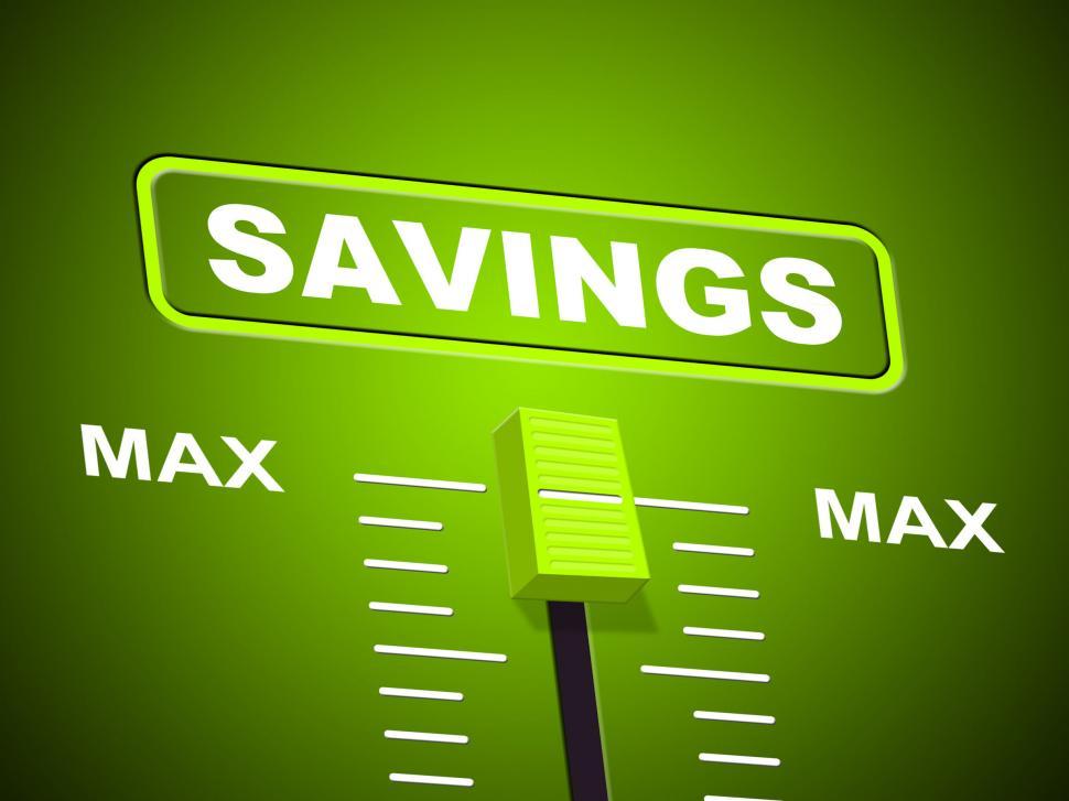 Free Stock Photo of Savings Max Means Upper Limit And Increase ...