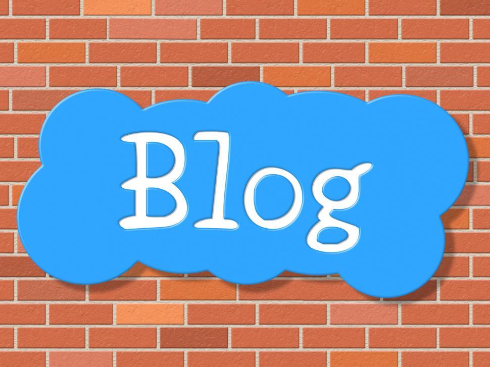 Free Stock Photo of Blog Sign Represents Site Websites And Weblog ...