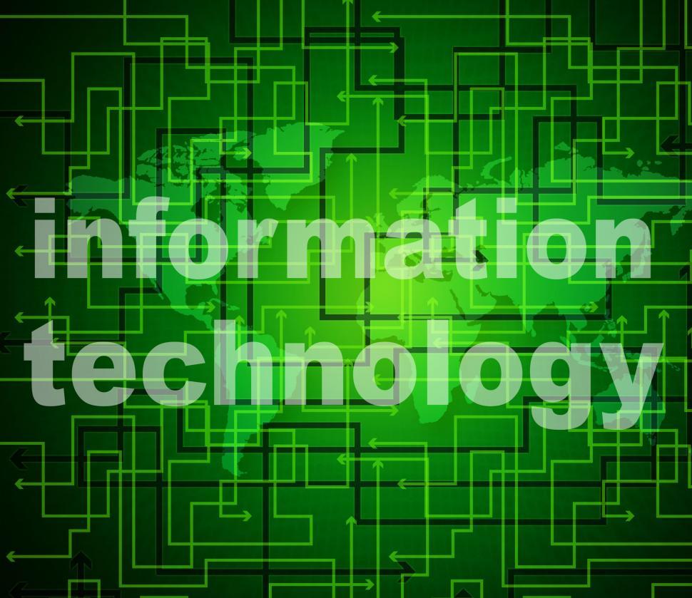 Free Stock Photo of Information Technology Shows Assistance Data And ...