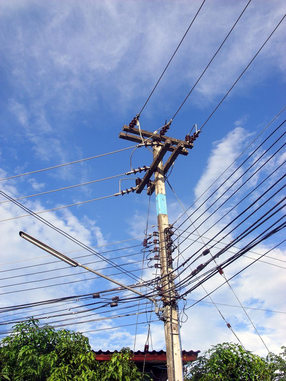 Free Stock Photo of Overhead Street cabling | Download Free Images and ...