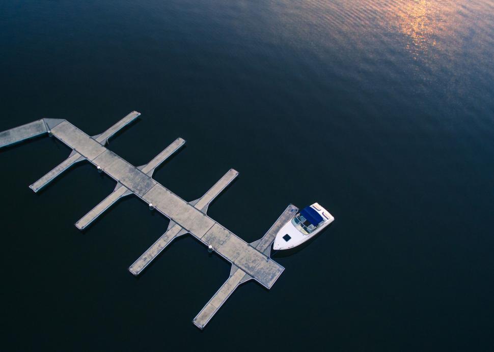 Free Stock Photo of Small Boat Floating on Body of Water | Download ...