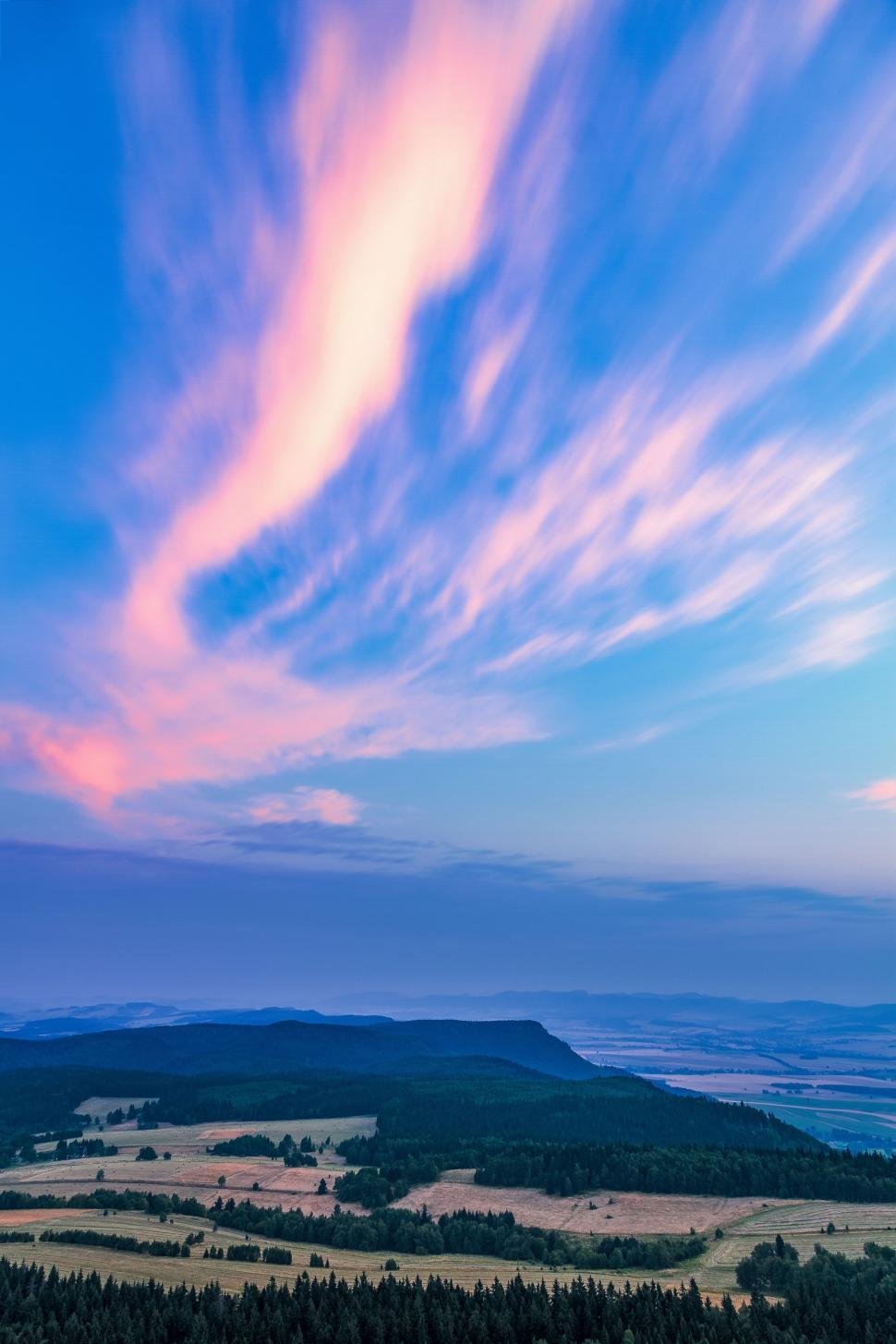 Free Stock Photo of Blue Sky With Clouds Over a Field | Download Free ...