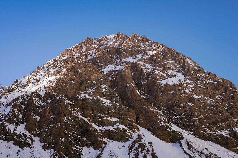 Free Stock Photo of mountain line mountains landscape sky snow rock ...