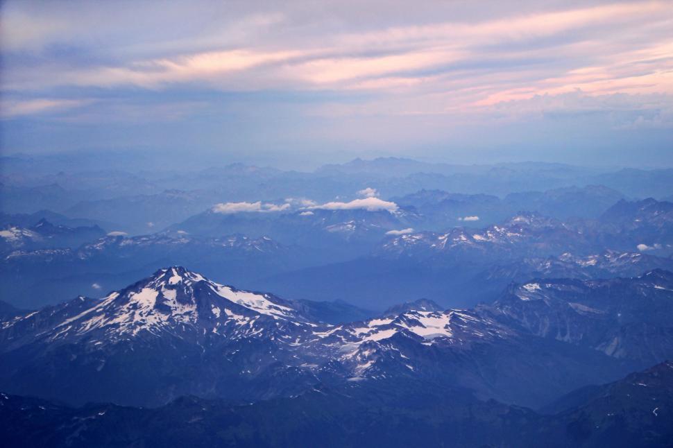 Free Stock Photo of Aerial View of Mountain Range | Download Free ...