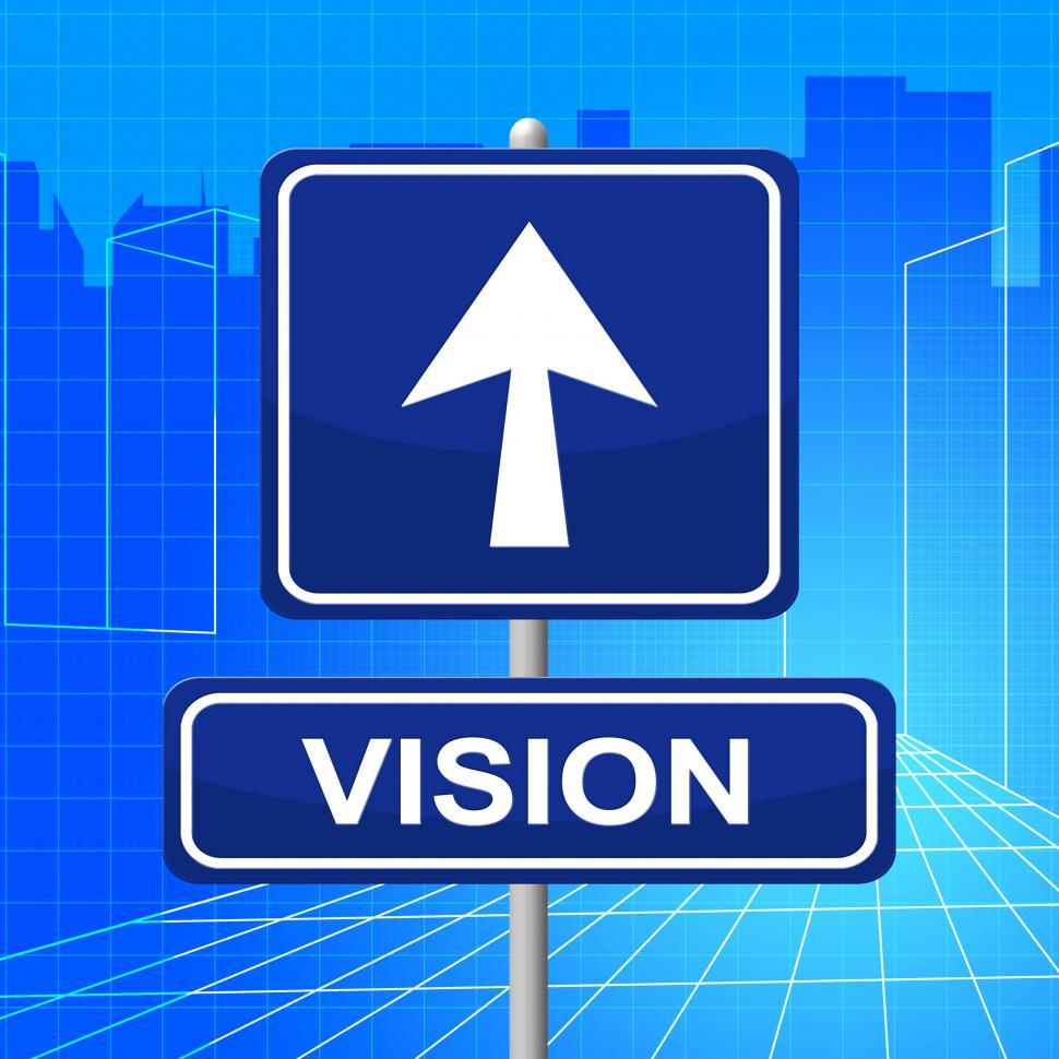 Free Stock Photo of Vision Sign Represents Signboard Display And ...