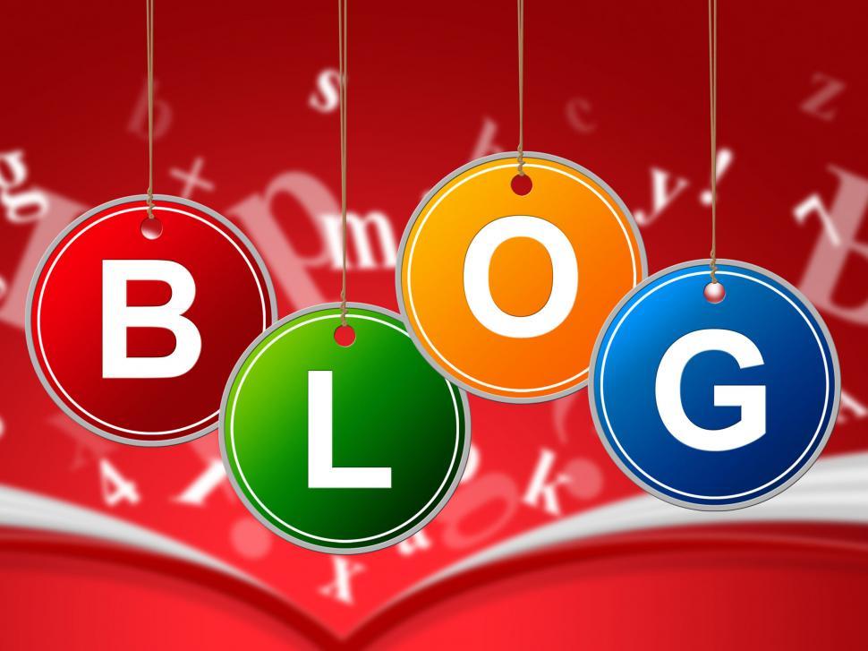 Free Stock Photo of Internet Blog Means World Wide Web And Websites ...