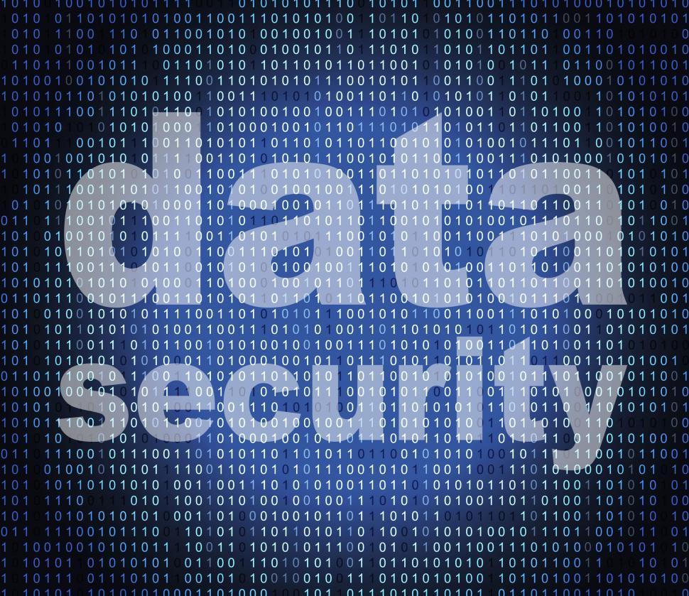 Free Stock Photo of Data Security Means Secure Facts And Bytes ...