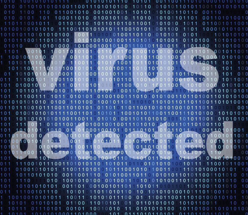 Free Stock Photo of Virus Detected Represents Trojan Antiviral And ...
