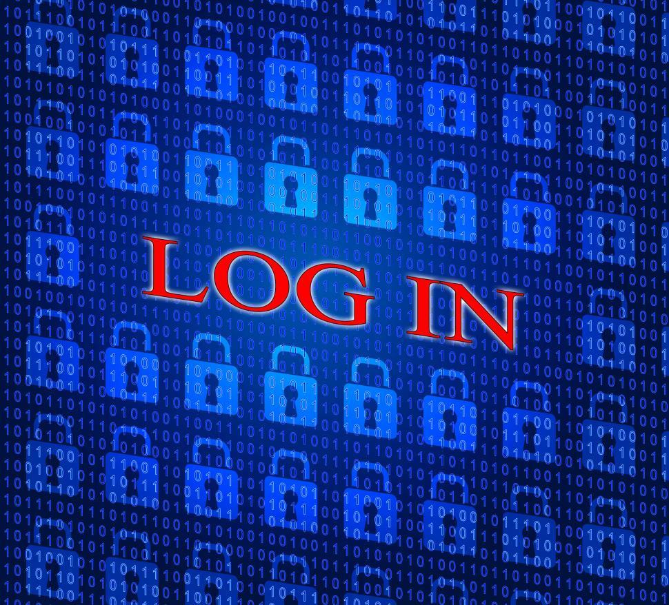 Free Stock Photo of Log In Indicates World Wide Web And Encryption ...