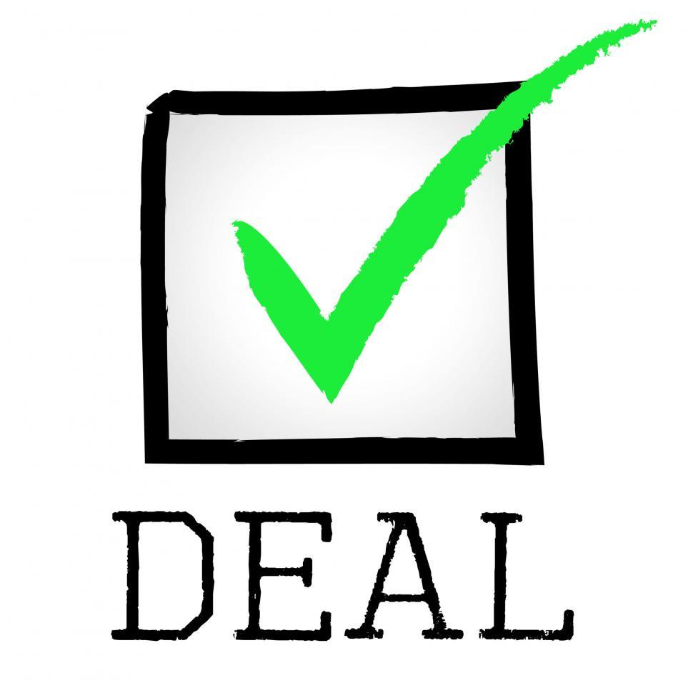 Free Stock Photo of Tick Deal Means Hot Deals And Bargain | Download ...