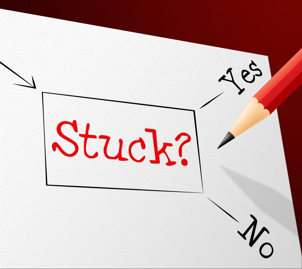 Free Stock Photo of Stuck Choice Shows Trapped Confusing And Option ...