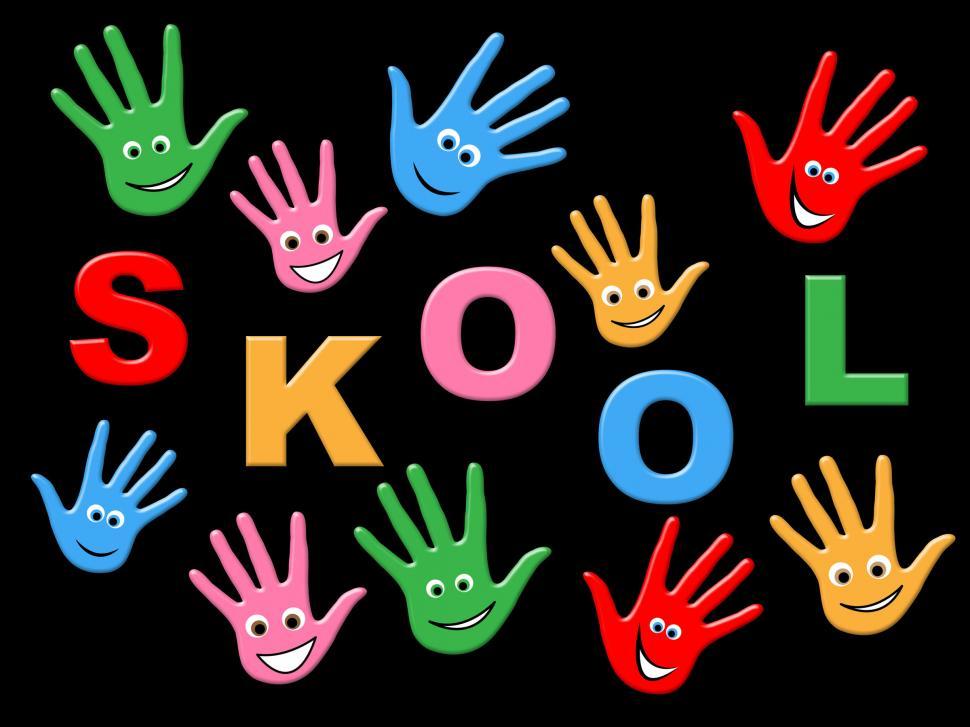 Free Stock Photo of Education School Means Youths Toddlers And ...