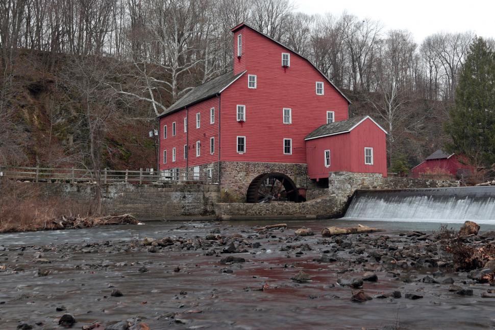 Free Stock Photo of Red Mill Clinton NJ | Download Free Images and Free ...