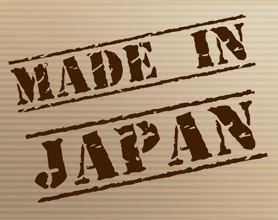 Free Stock Photo of Made In Japan Represents Factory Manufacture And ...
