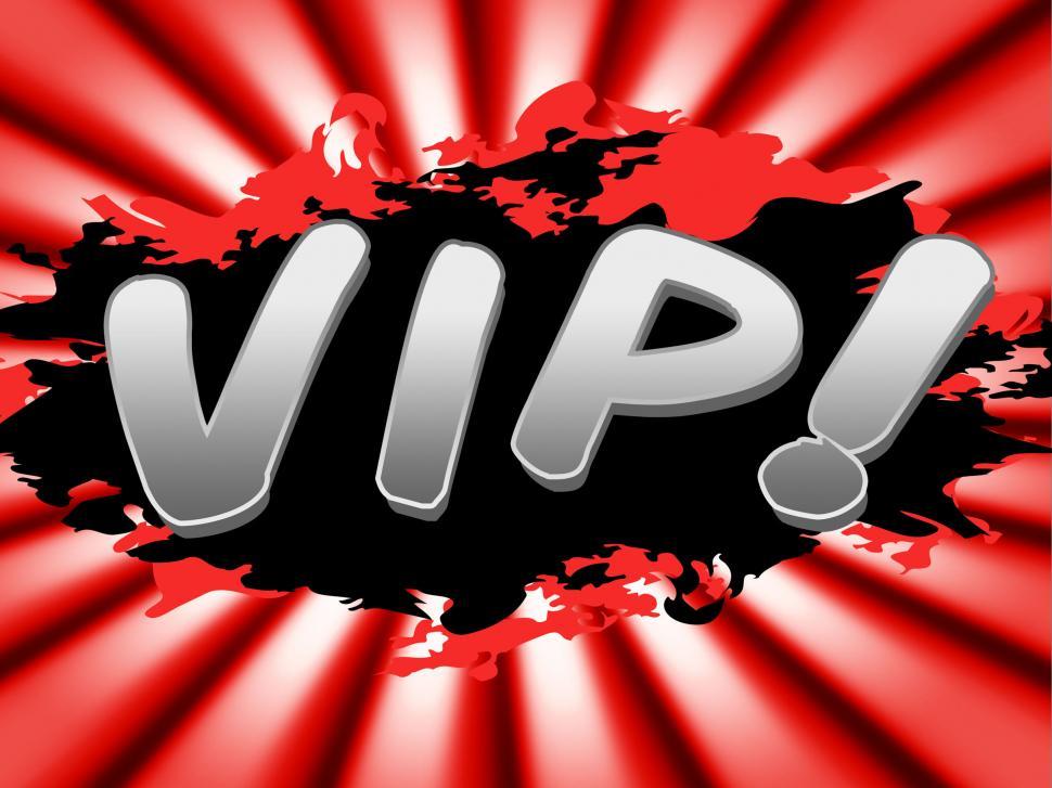 Free Stock Photo of Vip Sign Indicates Very Important Person And ...