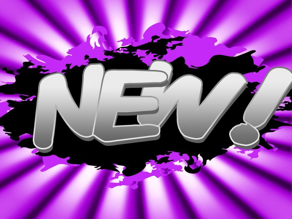 Free Stock Photo of New Sign Indicates Up To Date And Display ...