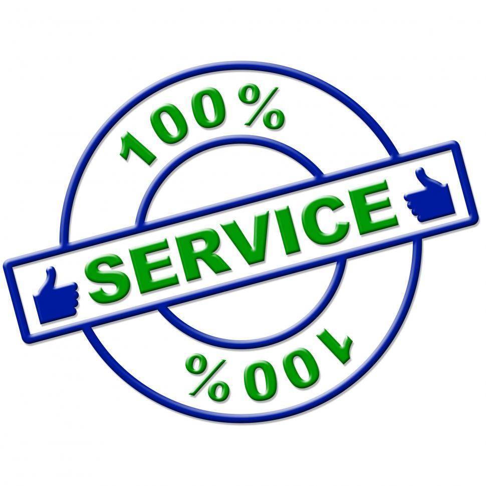Free Stock Photo of Hundred Percent Service Means Help Desk And Advice ...
