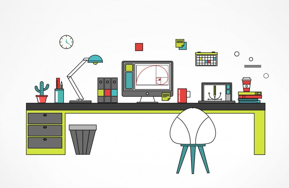 Free Stock Photo of Designer Workspace | Download Free Images and Free ...