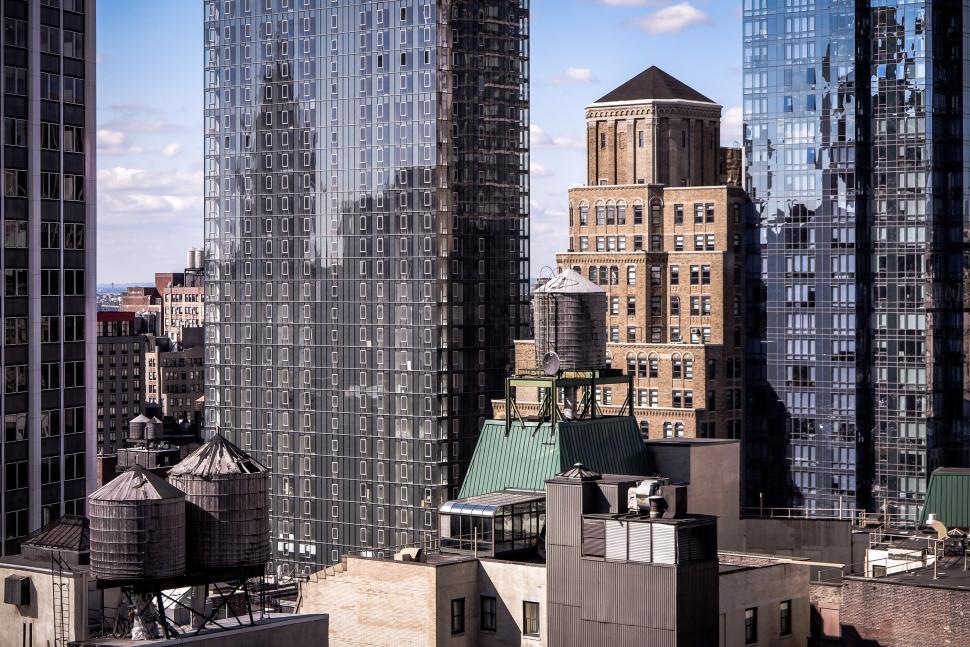 Free Stock Photo of Manhattan Water Towers | Download Free Images and ...