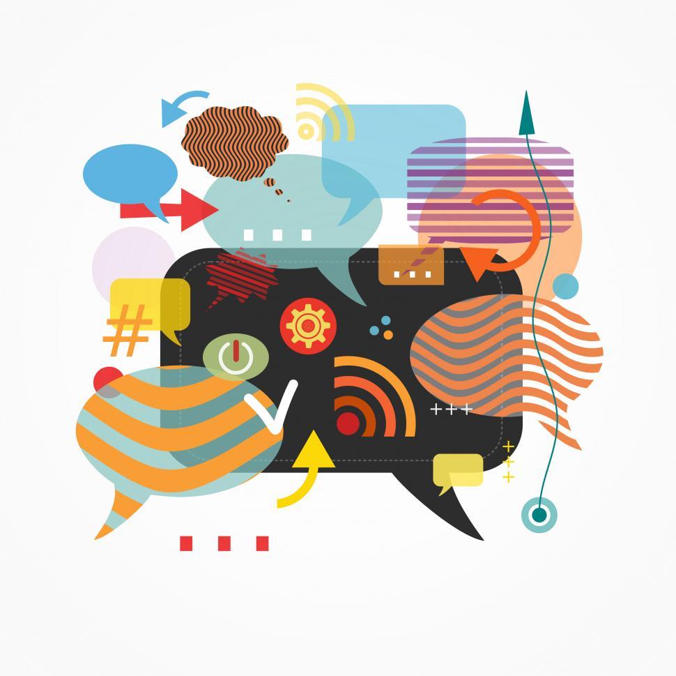 Free Stock Photo of Speech Bubbles - Abstract Communication Concept ...