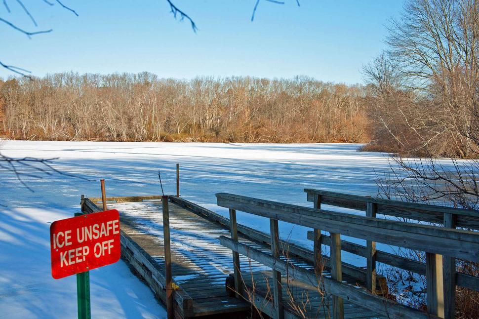 Free Stock Photo of Ice Unsafe Sign | Download Free Images and Free ...