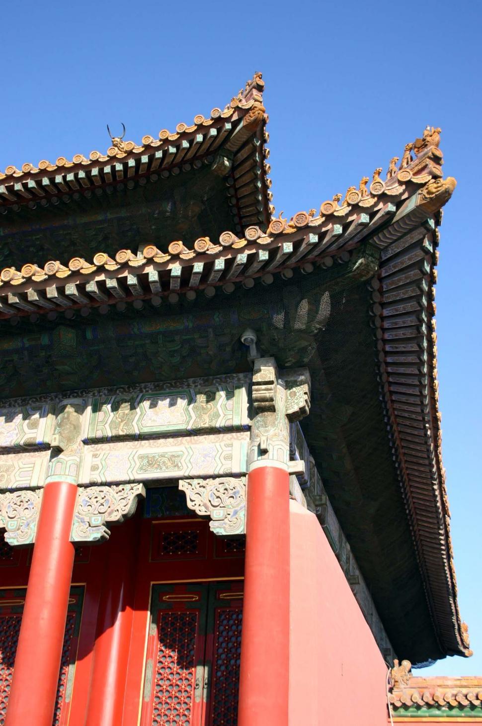 Free Stock Photo of Tall Building With Red Pillars | Download Free ...