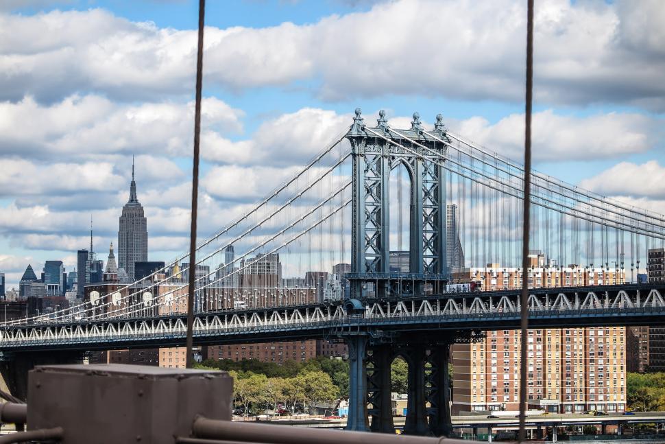 Free Stock Photo of The Manhattan Bridge | Download Free Images and ...