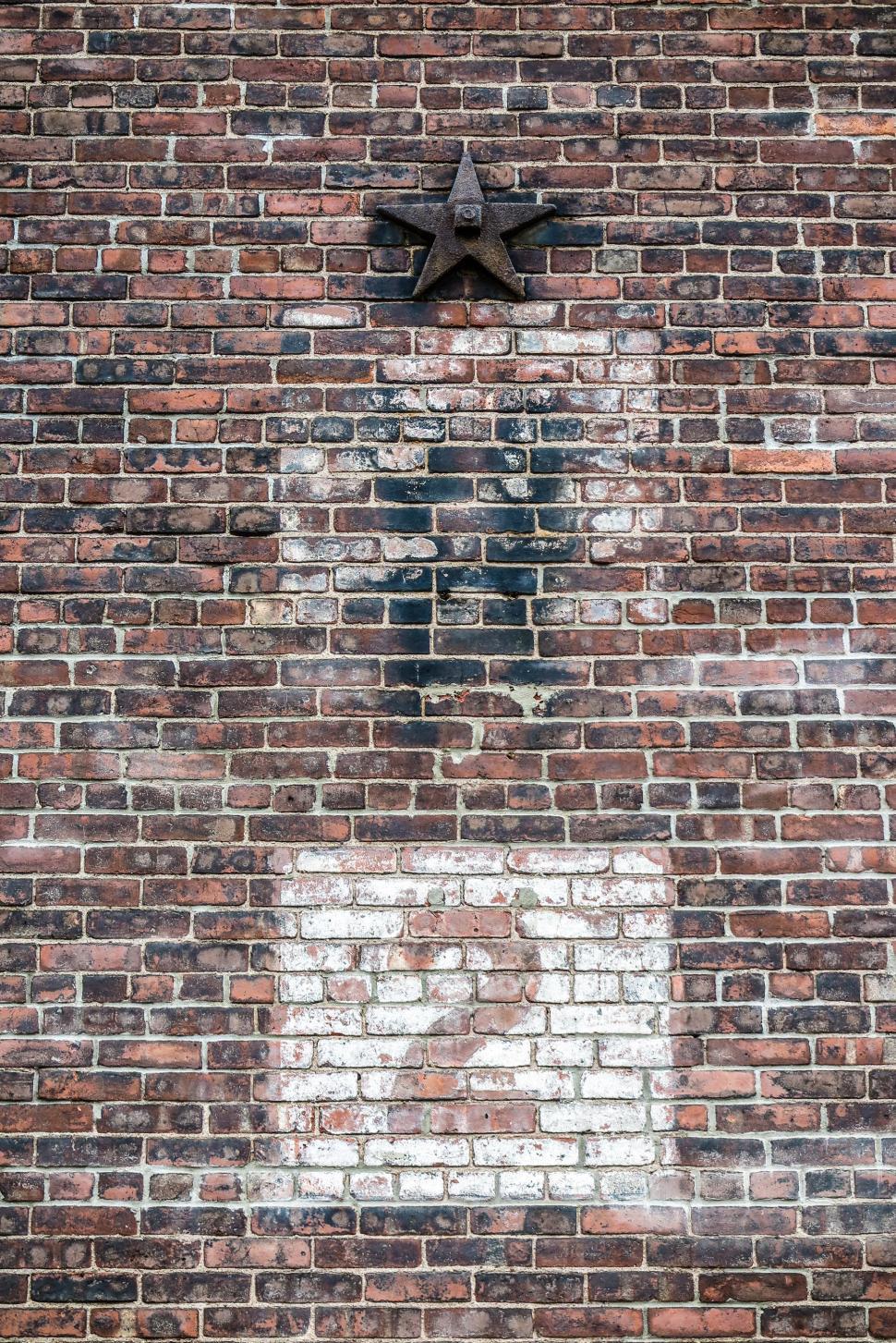 Free Stock Photo of Brick wall with iron star | Download Free Images ...