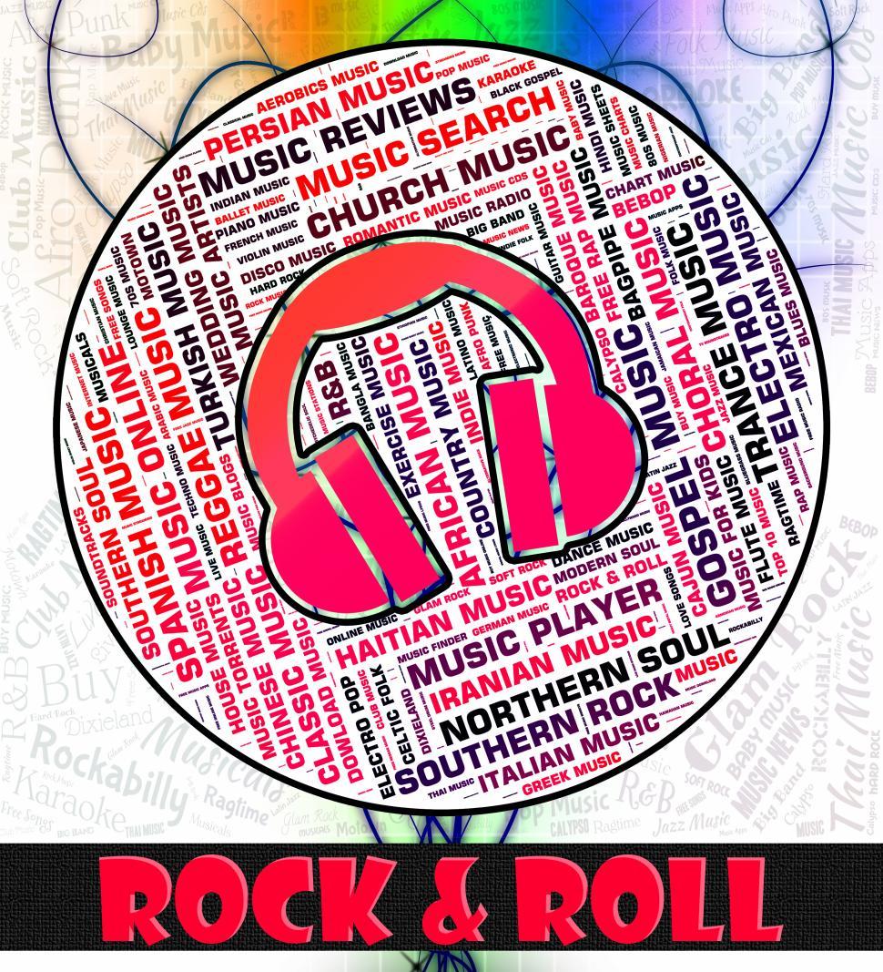 Free Stock Photo of Rock And Roll Represents Sound Track And Acoustic ...