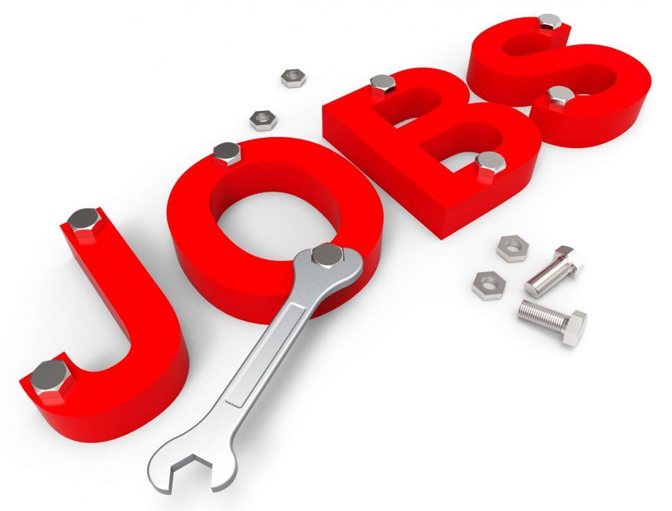 Free Stock Photo of Jobs Word Represents Hire Me And Career | Download ...