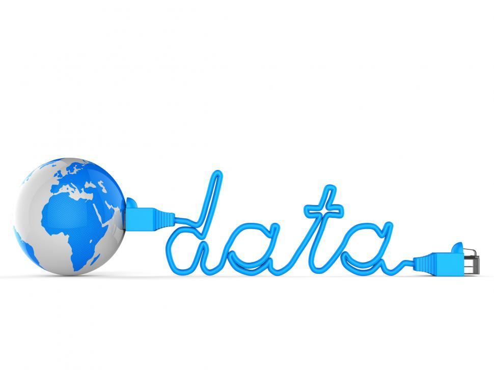 Free Stock Photo of Global Data Represents World Wide Web And Computer ...