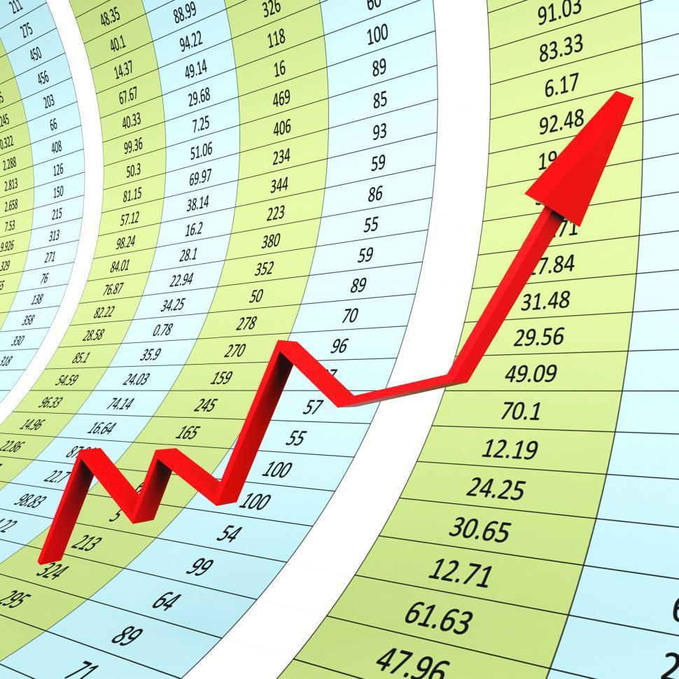 Free Stock Photo of Progress Graph Indicates Raise Graphs And Infochart ...