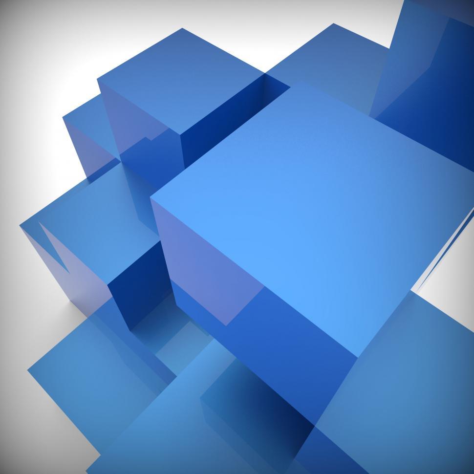 Free Stock Photo of Blocks Design Represents Building Activity And ...