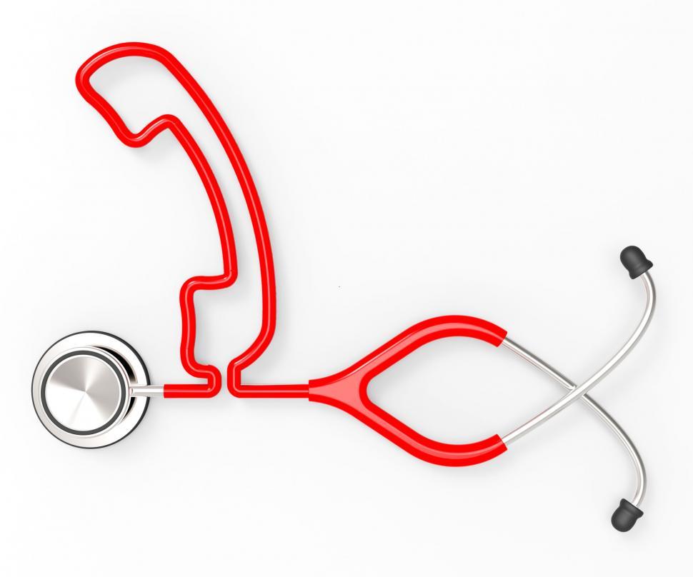 Free Stock Photo of Phone Call Shows Doctor On-Call And Doctors ...