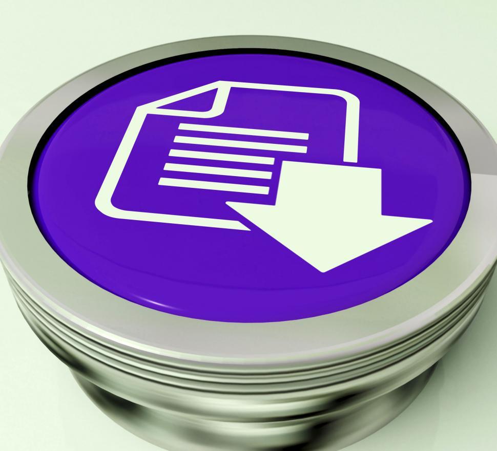 Free Stock Photo of Download File Switch Shows Downloaded Software Or ...