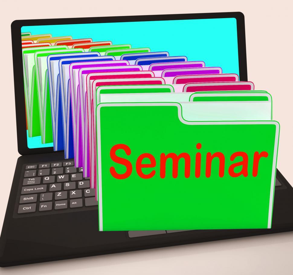Free Stock Photo of Seminar Folders Laptop Show Convention Presentation ...