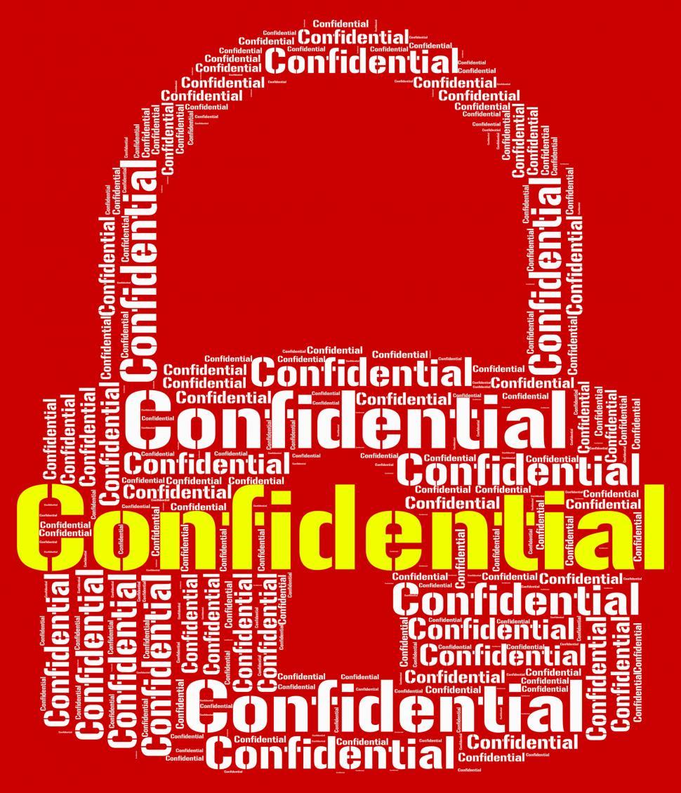Free Stock Photo of Confidential Lock Means Restricted Words And ...