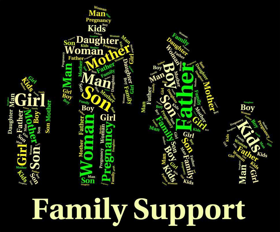 Free Stock Photo of Family Support Indicates Blood Relative And ...