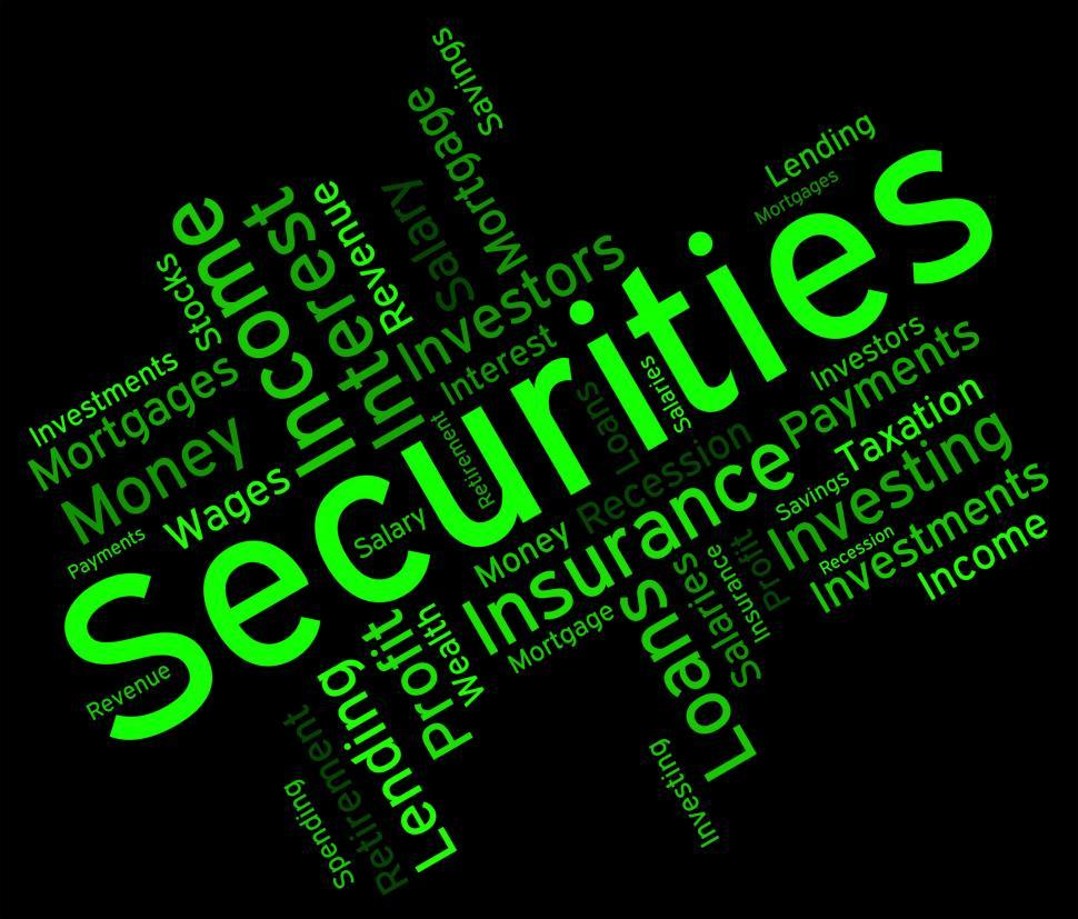 Free Stock Photo of Securities Word Shows In Debt And Bond | Download ...