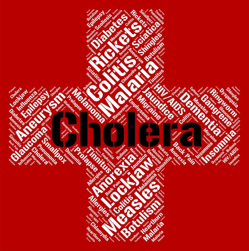 Free Stock Photo of Cholera Word Indicates Ill Health And Acute ...