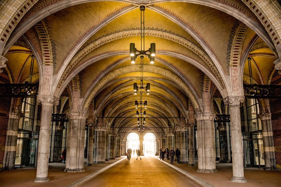 Free Stock Photo of Massive Building With Extensive Ceiling | Download ...