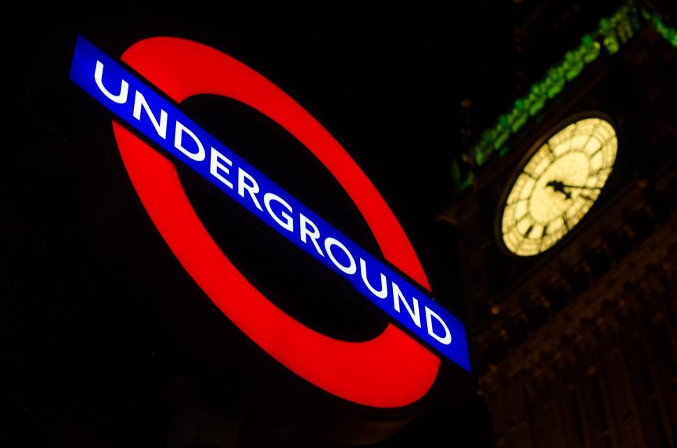 Free Stock Photo of Clock Tower With Sign Underneath | Download Free ...