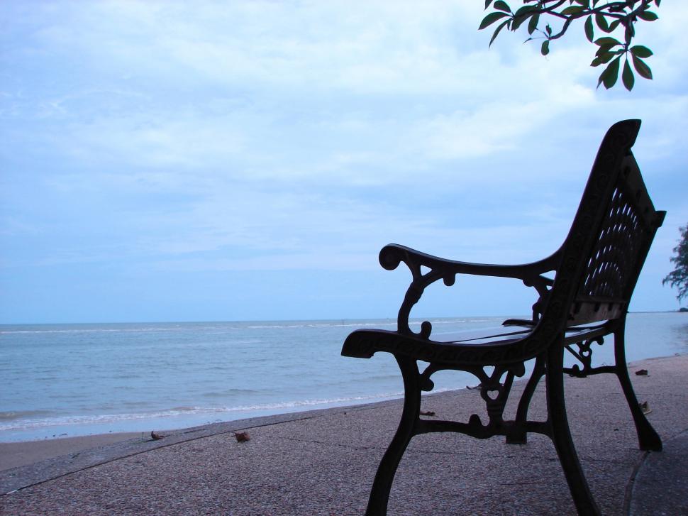 Free Stock Photo of Seaside Bench | Download Free Images and Free ...