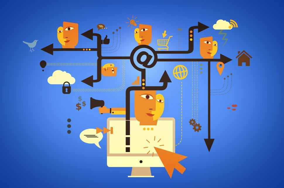 Free Stock Photo of Internet Business - Target Clients On-Line ...