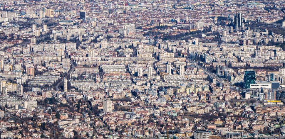 Free Stock Photo of Aerial View of City With Tall Buildings | Download ...